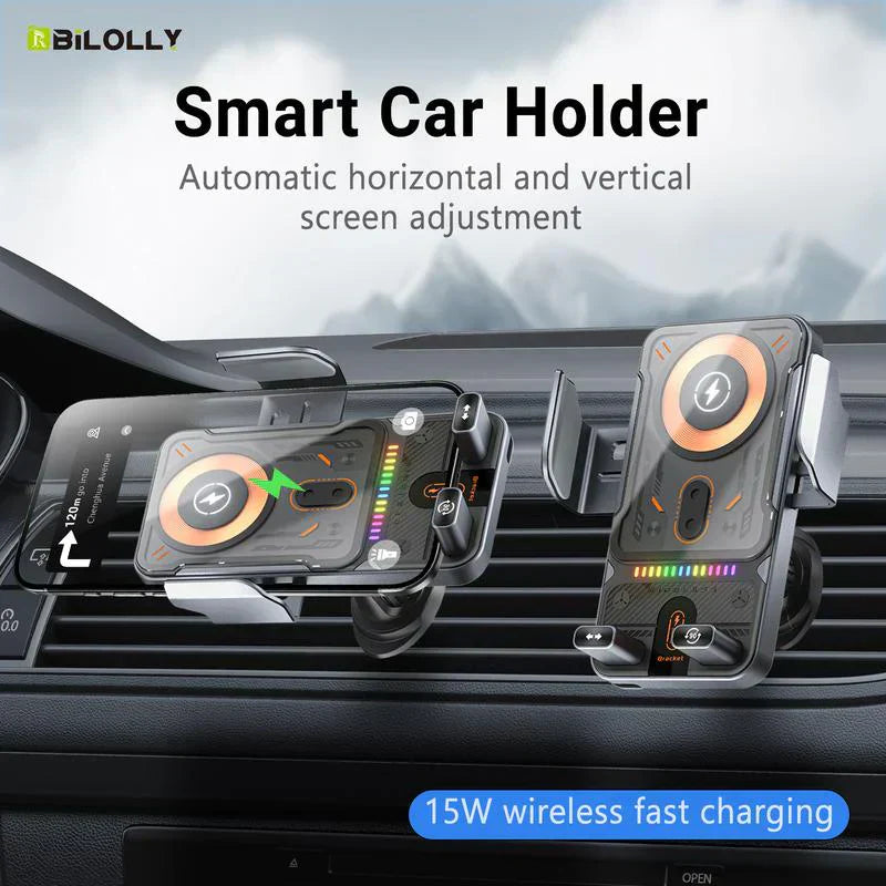 New Wireless Fast Charging Car Mount (2026) – lesyia